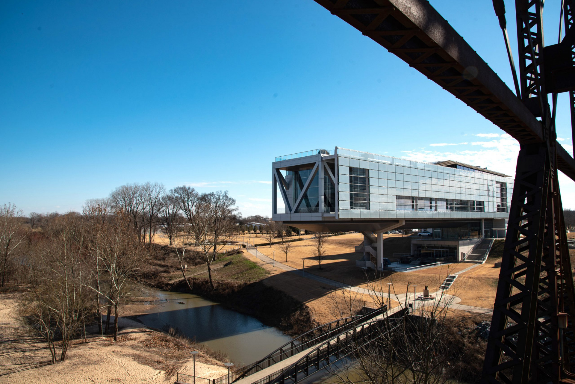 The Big Dam Bridge in Little Rock - Somewhere In Arkansas