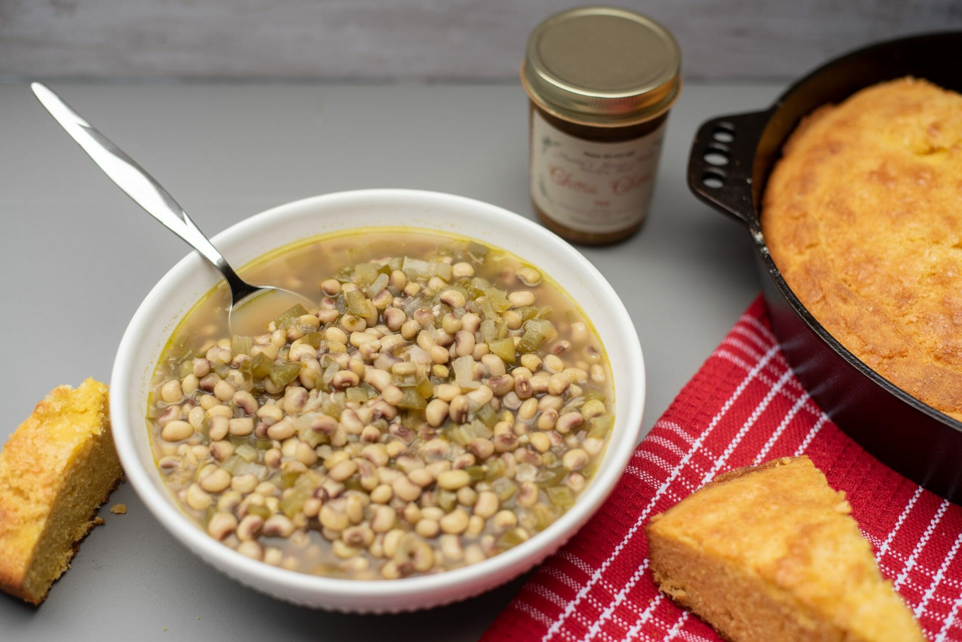 Vegetarian Purple Hull Pea Recipe